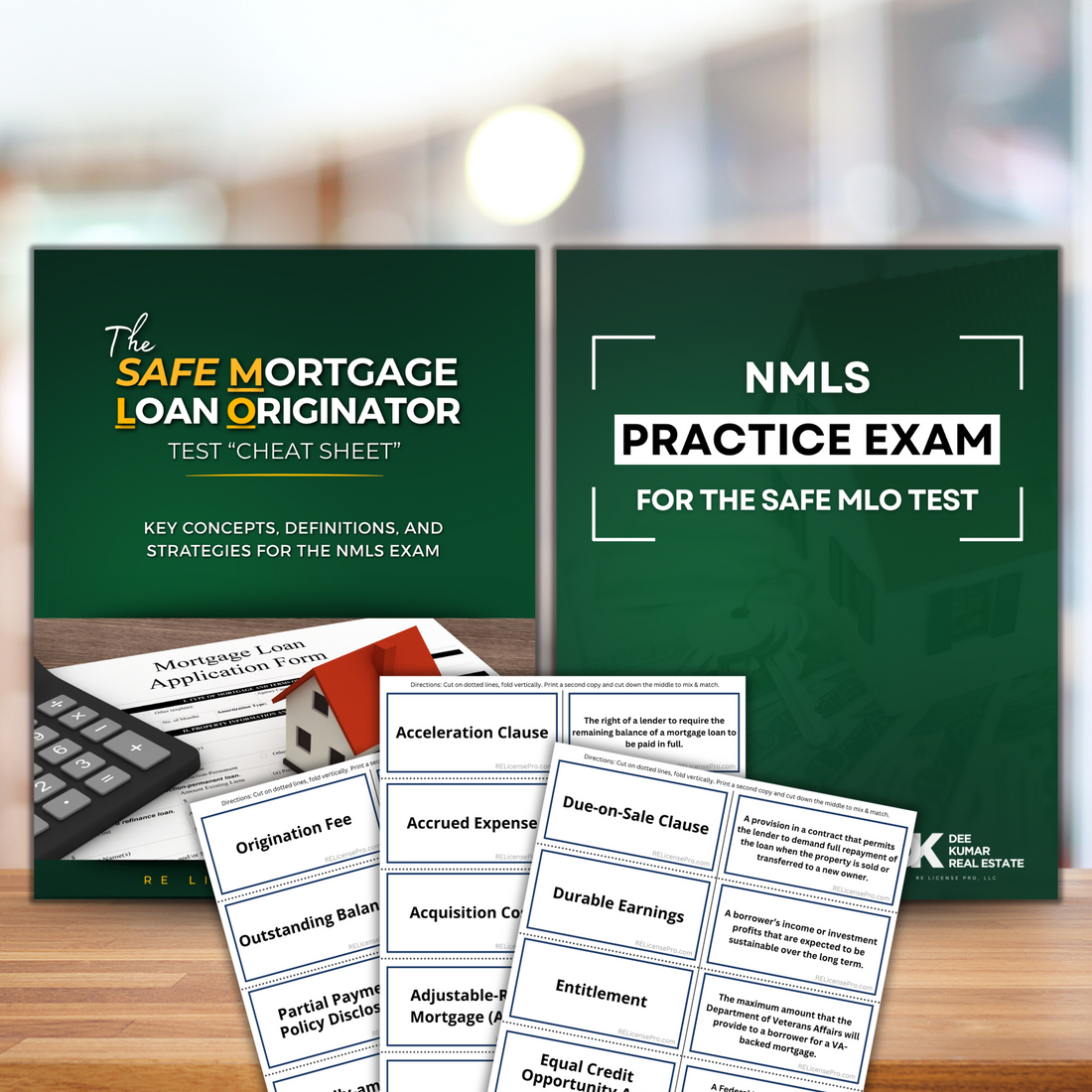 NMLS Exam Prep Bundle for the Mortgage Exam – Study with Dee